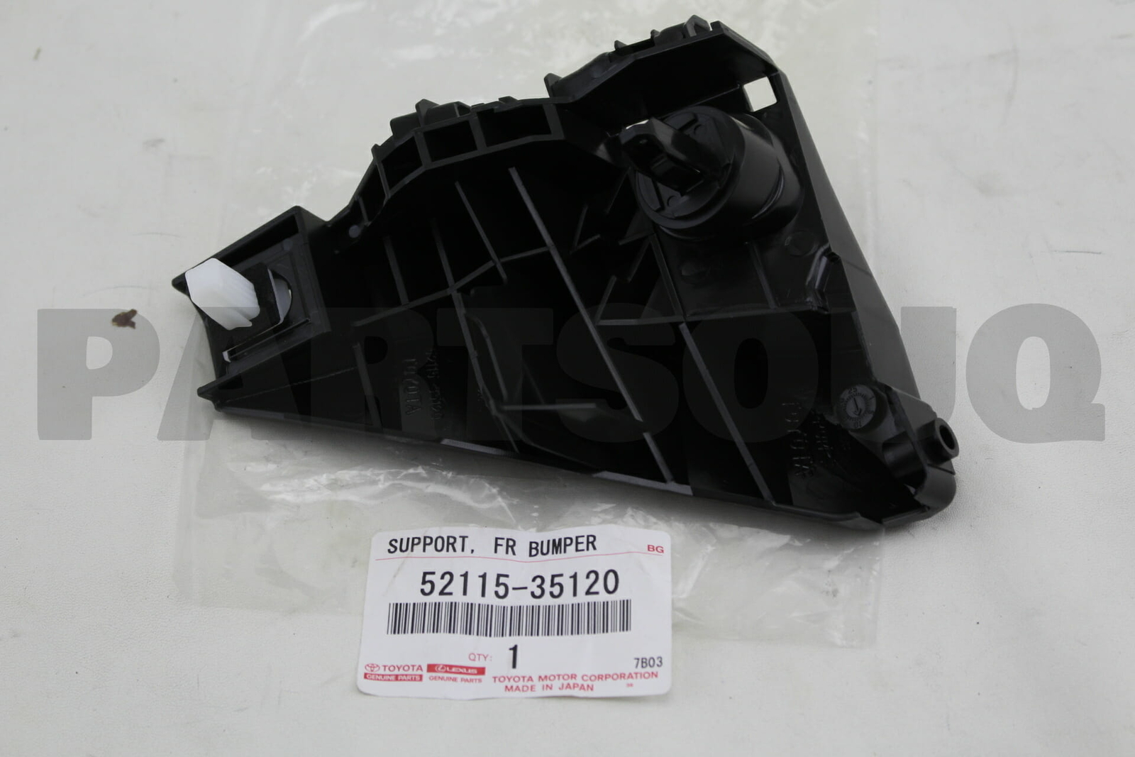 5211535120 Genuine Toyota SUPPORT, FRONT BUMPER SIDE, RH 52115-35120 | eBay
