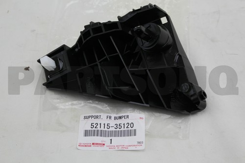 5211535120 Genuine Toyota SUPPORT, FRONT BUMPER SIDE, RH 52115-35120 | eBay