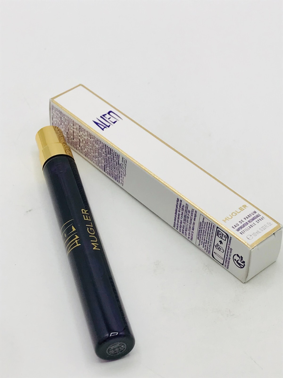 Mugler Alien Women Parfum Travel Size Refillable Spray .33 oz New In ...