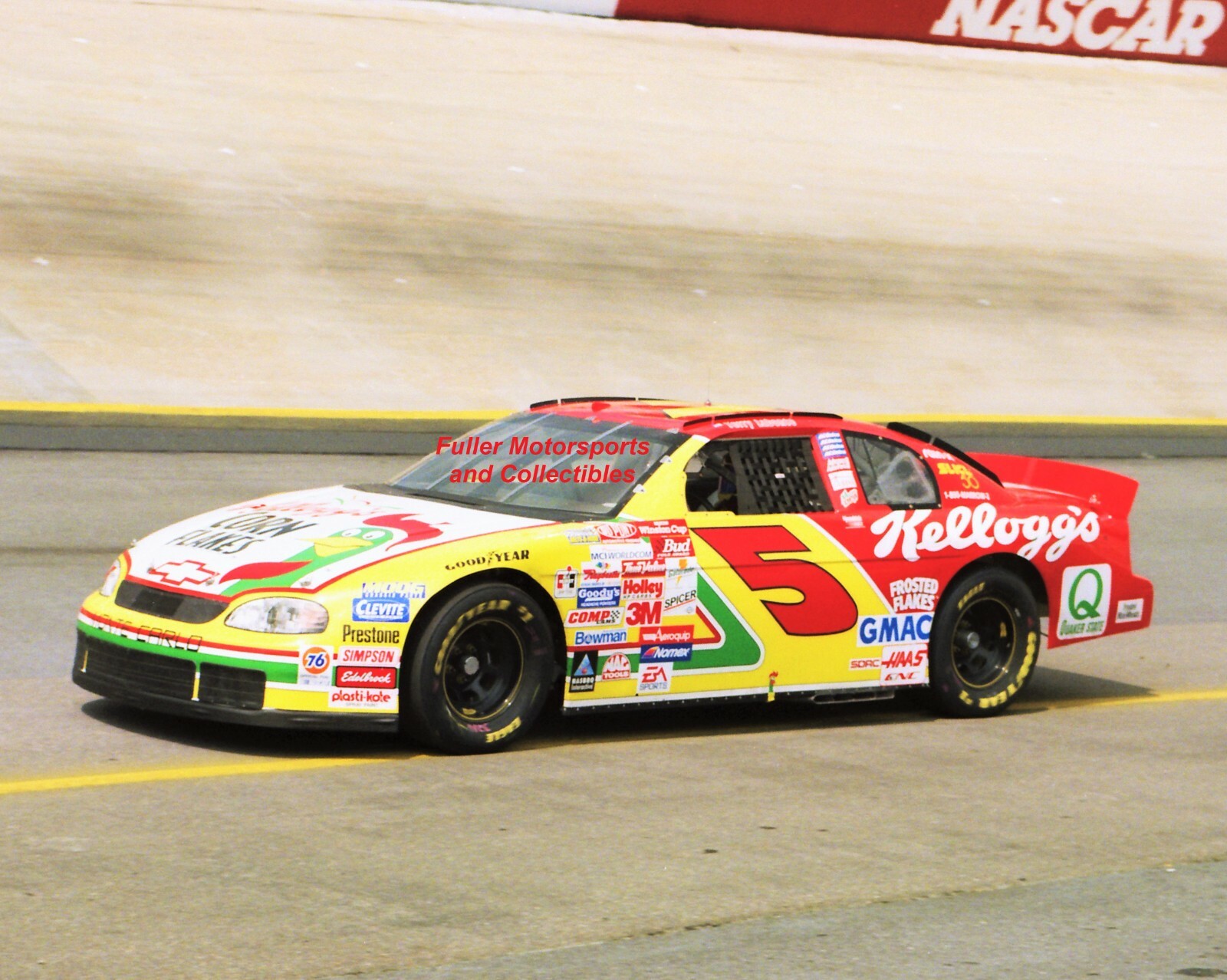 TERRY LABONTE #5 KELLOGG'S CHEVY AT BRISTOL 1999 NASCAR WINSTON CUP ...