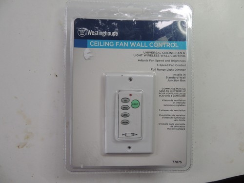 Universal Ceiling Fan Wall Control 3 Speed Wall Mounted Fan Control ...