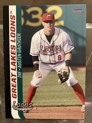 2023 Choice Austin Gauthier Great Lakes Loons Team Card #14 Dodgers | eBay