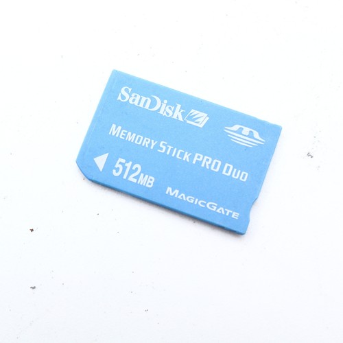 SanDisk 512 Mb Memory Stick Pro Duo Magic Gate for Sony Cyber-Shot ...