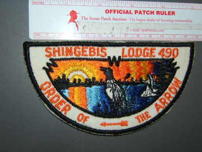 Boy Scout OA 490 Shingebis first flap L-4489O | eBay