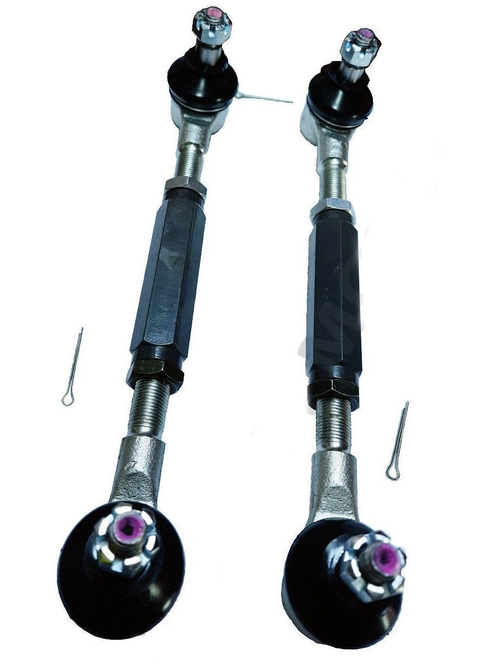 TIE ROD END ASSEMBLY COMPLETE WITH PAIR OF SLEEVES 2 PCS FOR TATA XENON ...