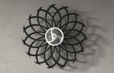 Creative Kinetic Wall Artwork Home Office Art Decor Unique Art ...