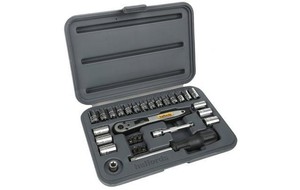 Halfords Socket Set Kit 30 Piece 1/4" Drive SAE Imperial Metric ...