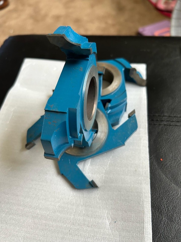 shaper cutters 1 1/4 bore Set Stile & Rail Door Frame Carbide Tipped ...