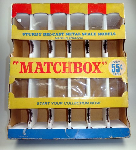 Matchbox original "Dispenser" Laden Display 1968 USA, sehr guter ...