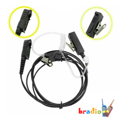 2-Wire Headset Earpiece Mic For XPR3300 XPR3500 XPR3500E Two Way Radio ...