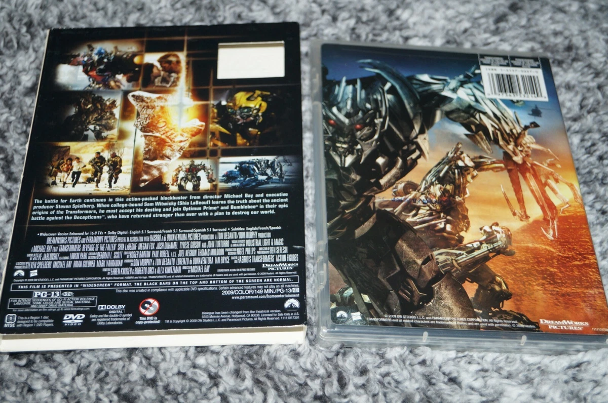 Transformers 2 Dvd Cover