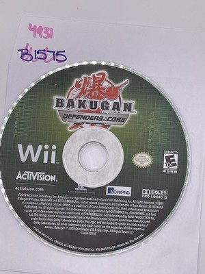 Bakugan Battle Brawlers (Nintendo Wii) DISC ONLY - NO TRACKING #4931 | eBay