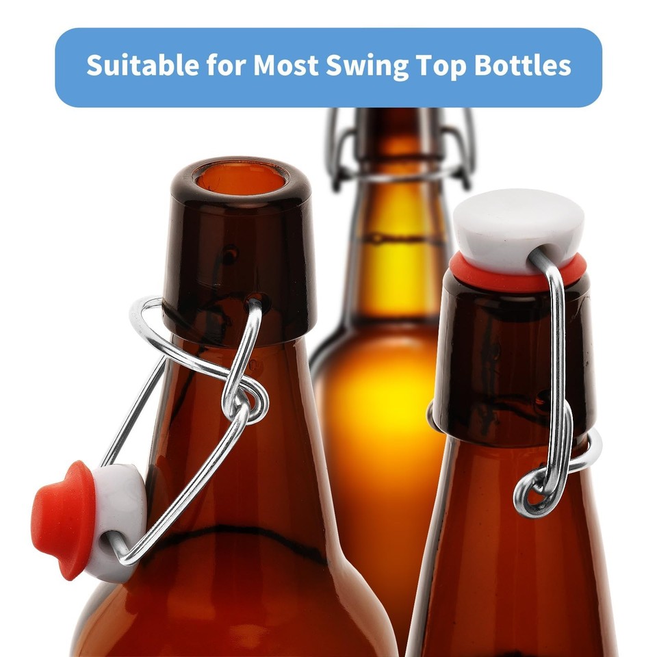 Silicone Gaskets Washers High Pressure Leak Proof Seals Red 80 PCS | eBay