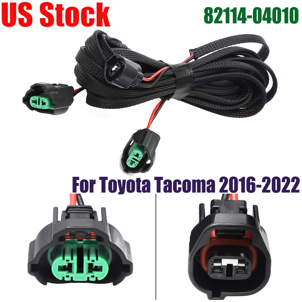 For Toyota Tacoma 2016-2022 Fog Lamp Wire Harness Plug-N-Plug 82114 ...