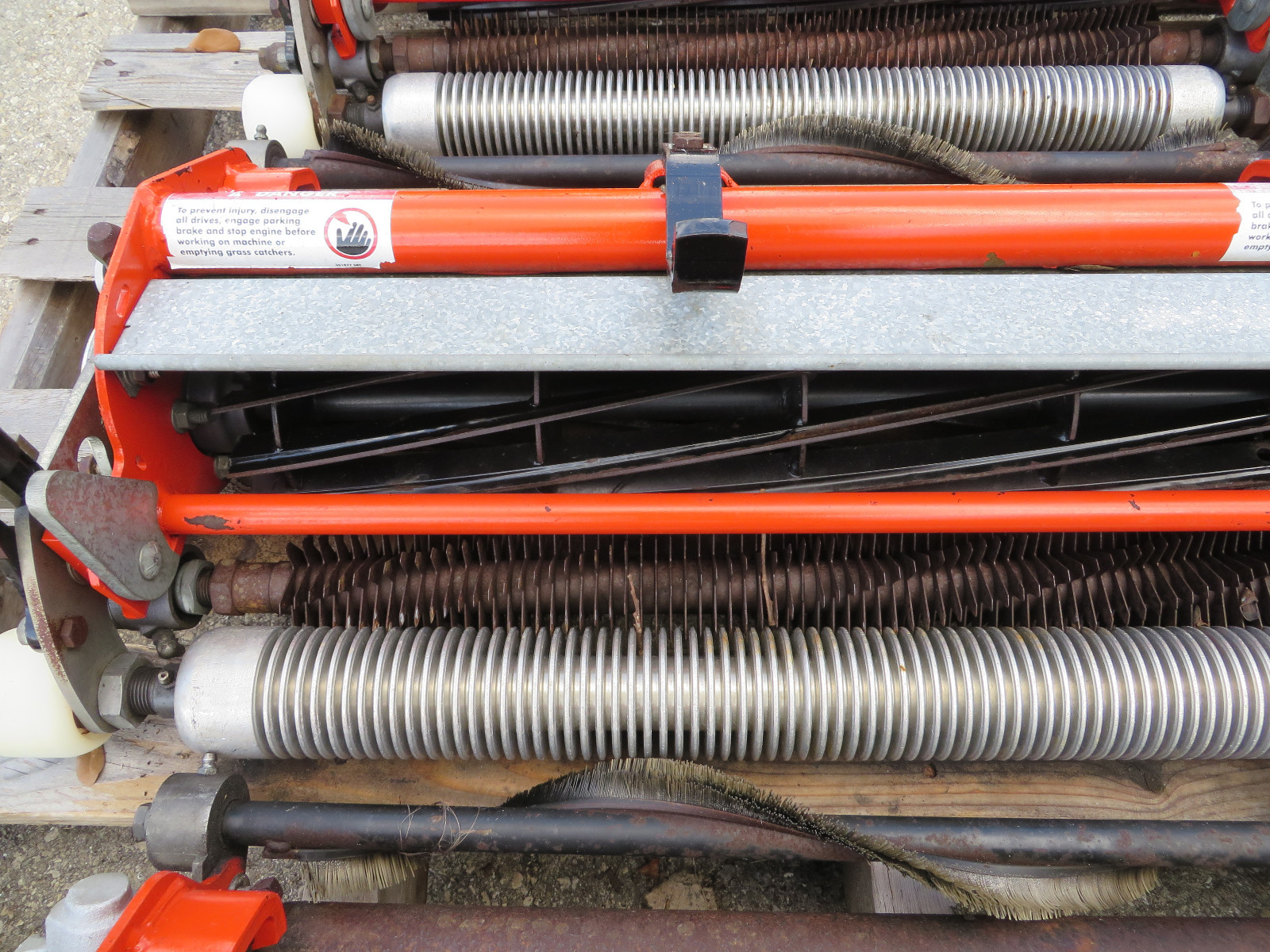 Jacobsen set 3 Cutting Reels 067350 - G Plex Eplex w/ GROOMERS Roller ...