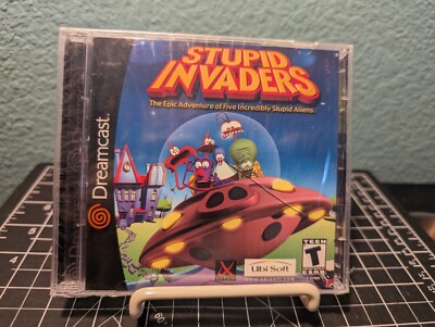 STUPID INVADERS Brand New & Factory Sealed - ORIGINAL SEGA DREAMCAST ...