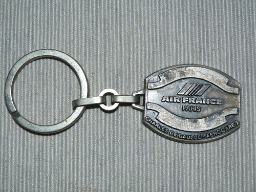 Porte Clés Air France Paris Charles De Gaulle Aérogare 2 - Key ring | eBay