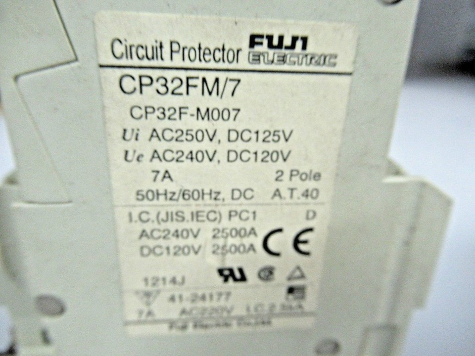 FUJI LOT OF 2 CIRCUIT PROTECTOR CP32FM/7 | eBay