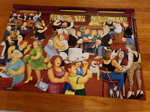 Adult Jigsaw Puzzle Beryl Cook: Good Times : 1000-Piece Jigsaw Puzzles ...