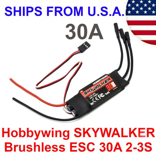 Hobbywing Skywalker Brushless ESC 30A 2-3S Electric Speed Controller ...