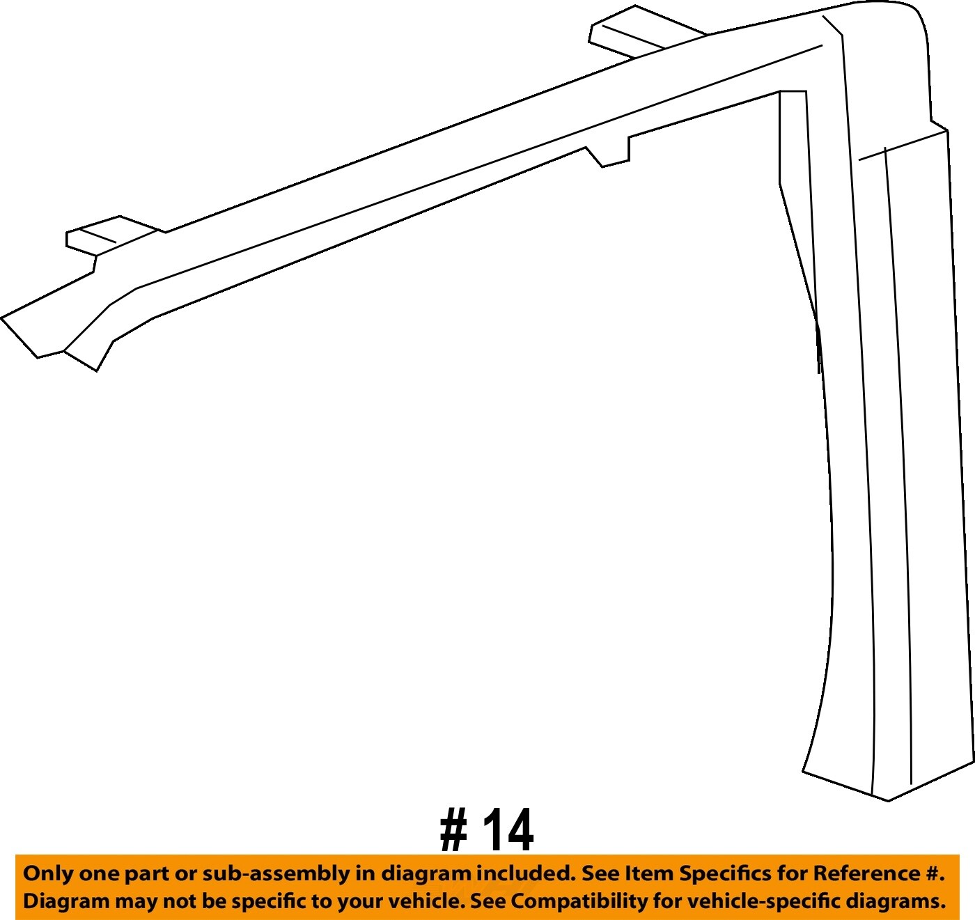 CHRYSLER OEM 11-18 Wrangler JK Frame Components-Lower Frame 5182820AC ...