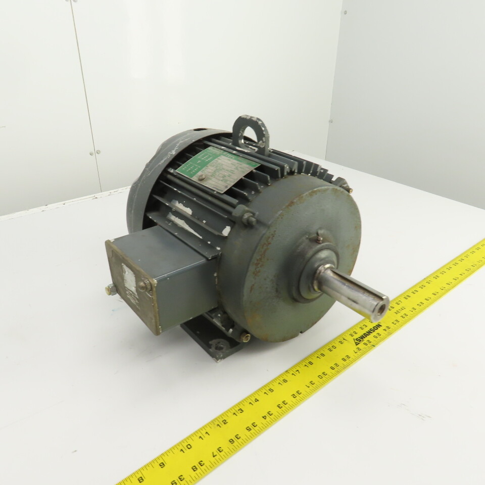 Lincoln 3HP AC Electric Motor 1170RPM 208-230/460V 3PH 213T Frame | eBay