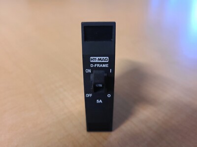 CBI HY-MAG D-FRAME 5A Circuit Breaker 240V AC / 80V DC DBCCA1-MMB0XBP ...