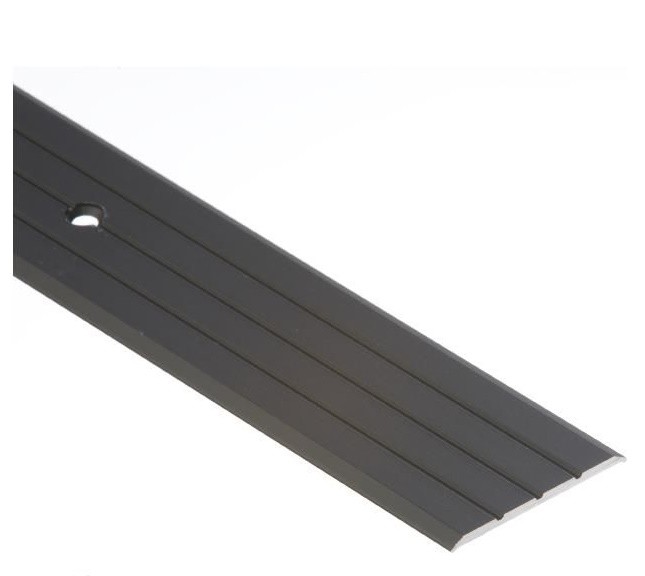 DOOR THRESHOLD FLAT ALUMINIUM FLOOR EDGING BAR-TRIM- 40mm - various ...