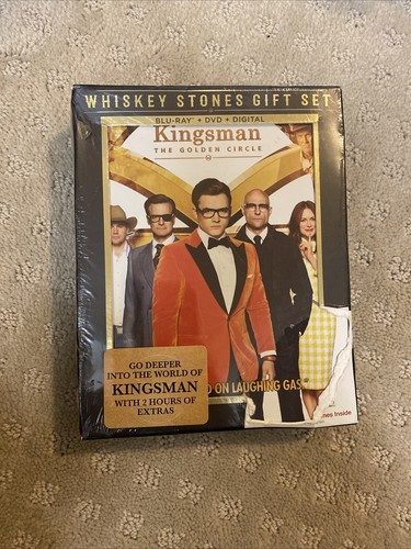 Kingsman: The Golden Circle - Whisky Stones Gift Set (Blu-ray/DVD, 2017 ...
