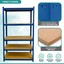 Garage Shelves Shelving 5 Tier Unit Racking Boltless Heavy Duty Storage ...