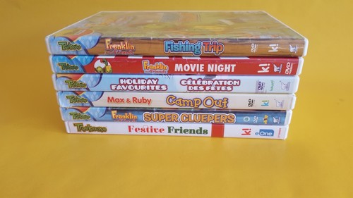Lot of 6 Kids DVDs TreeHouse Franklin Festive Friends Max & Ruby | eBay