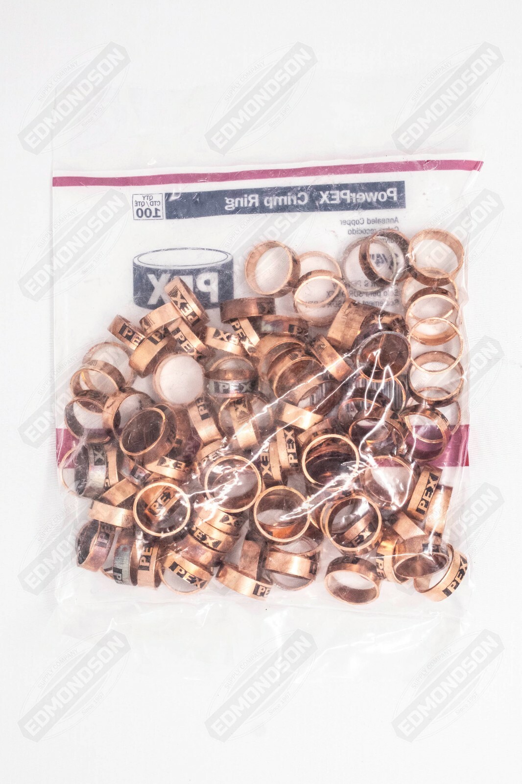 Sioux Chief 649X3 PowerPEX® 3/4" PEX Copper Crimp Ring (Bag of 100) | eBay