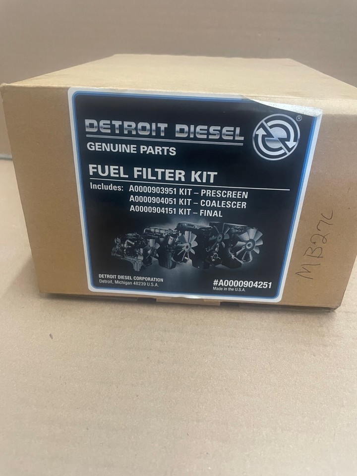Genuine Detroit Diesel Fuel Filter Kit A0000904251 | eBay