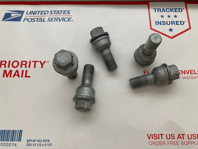 MERCEDES SPARE WHEEL LUGS/LUG BOLTS/NUTS C350 E350 55 CL63 GL500 S550 ...