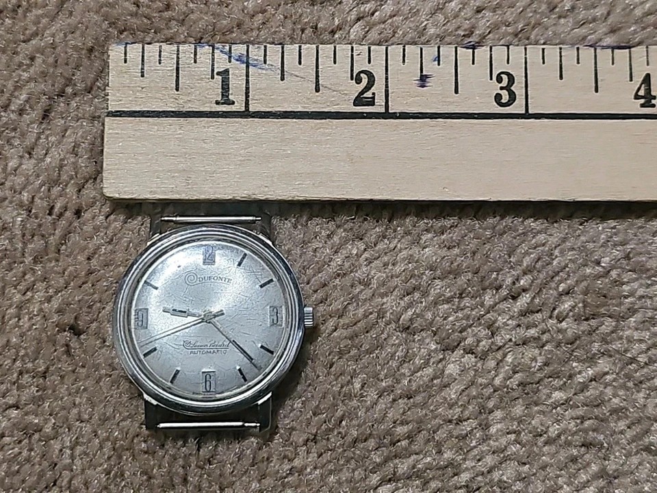 Vintage DuFonte Lucien Piccard Men's Automatic Watch Swiss 17J Runs ...