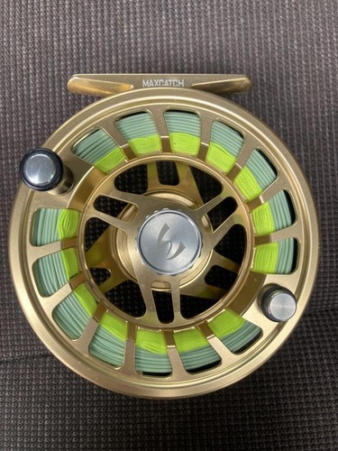 Max Catch Avid Pro 5Seven Fly Reel Gold | eBay