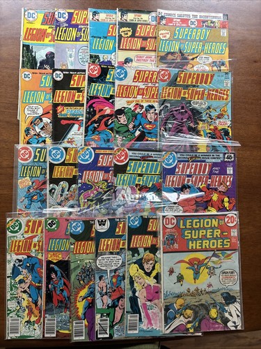 Superboy Starring The Legion Of Super Heroes Dc Comics Lot 200, 206 ...