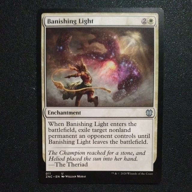MTG Banishing Light Commander: Zendikar Rising 011 Regular Uncommon for ...