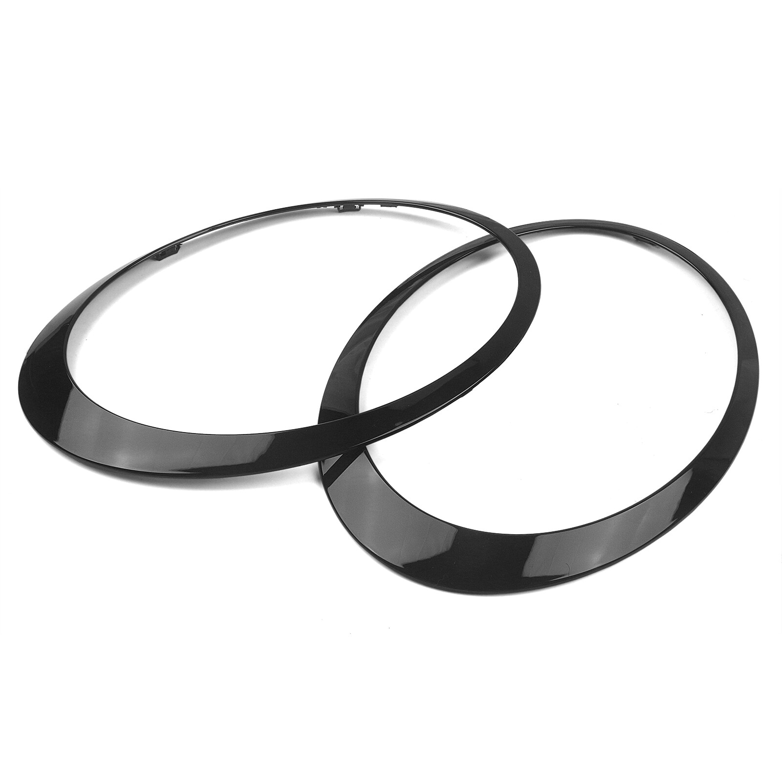 Black Headlight Taillight Frame Trim For Mini Cooper R55 R56 R57 2007 ...