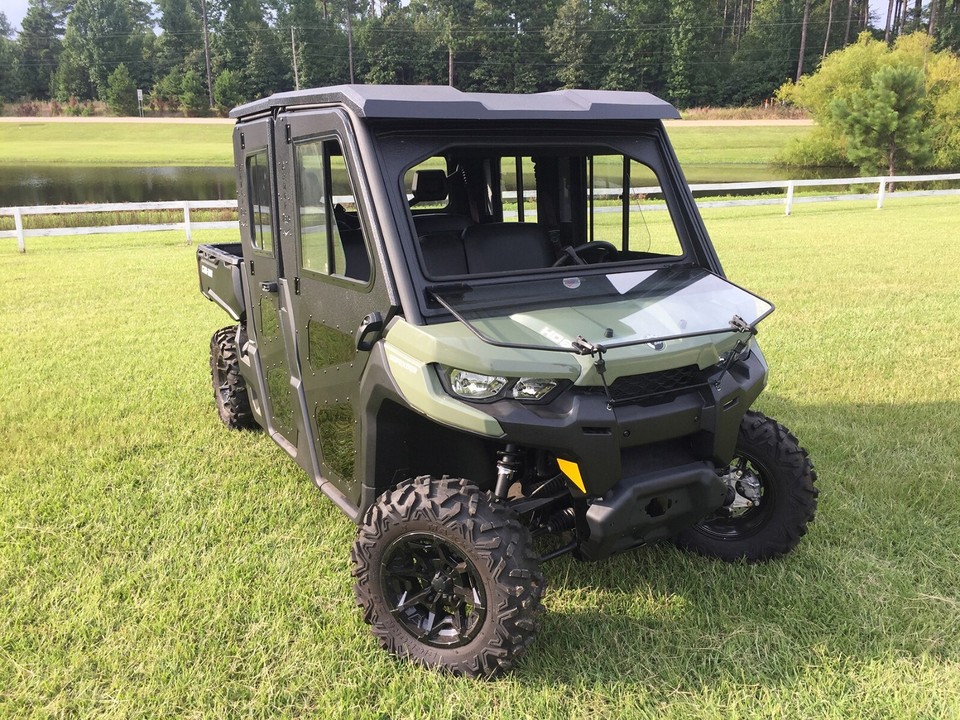 ARMOR TECH CAN-AM DEFENDER MAX 2016-2023 FRONT AND REAR STEEL DOORS ...