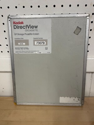 Kodak DirectView CR Cassette GP Storage Film SP136 / 24x30 | eBay