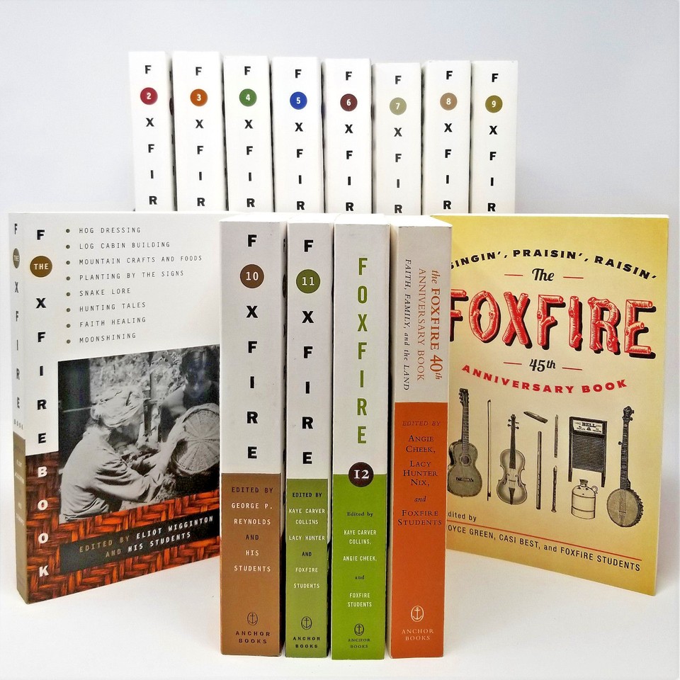 Foxfire Series Collection Set 1-14! 1-12 Plus 40 & 45 Anniversary Books ...