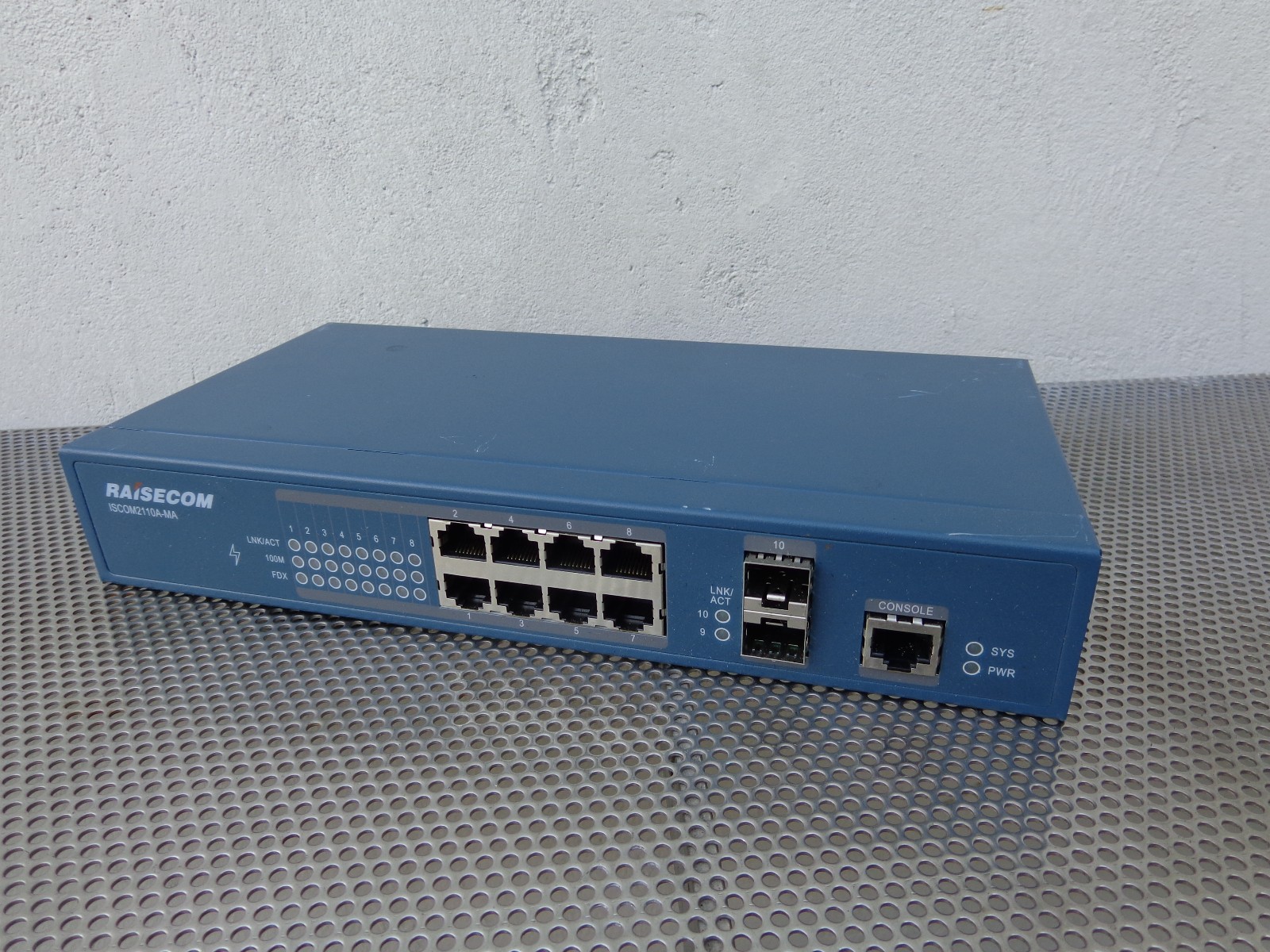 Raisecom ISCOM2110A-MA-AC-01 Intelligent Switch Network Ethernet 10 ...