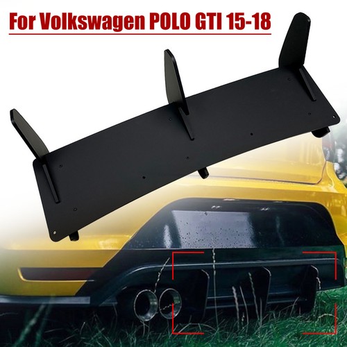 Car Rear Bumper Diffuser Spoiler Lip For Volkswagen POLO GTI 2015-2018 ...