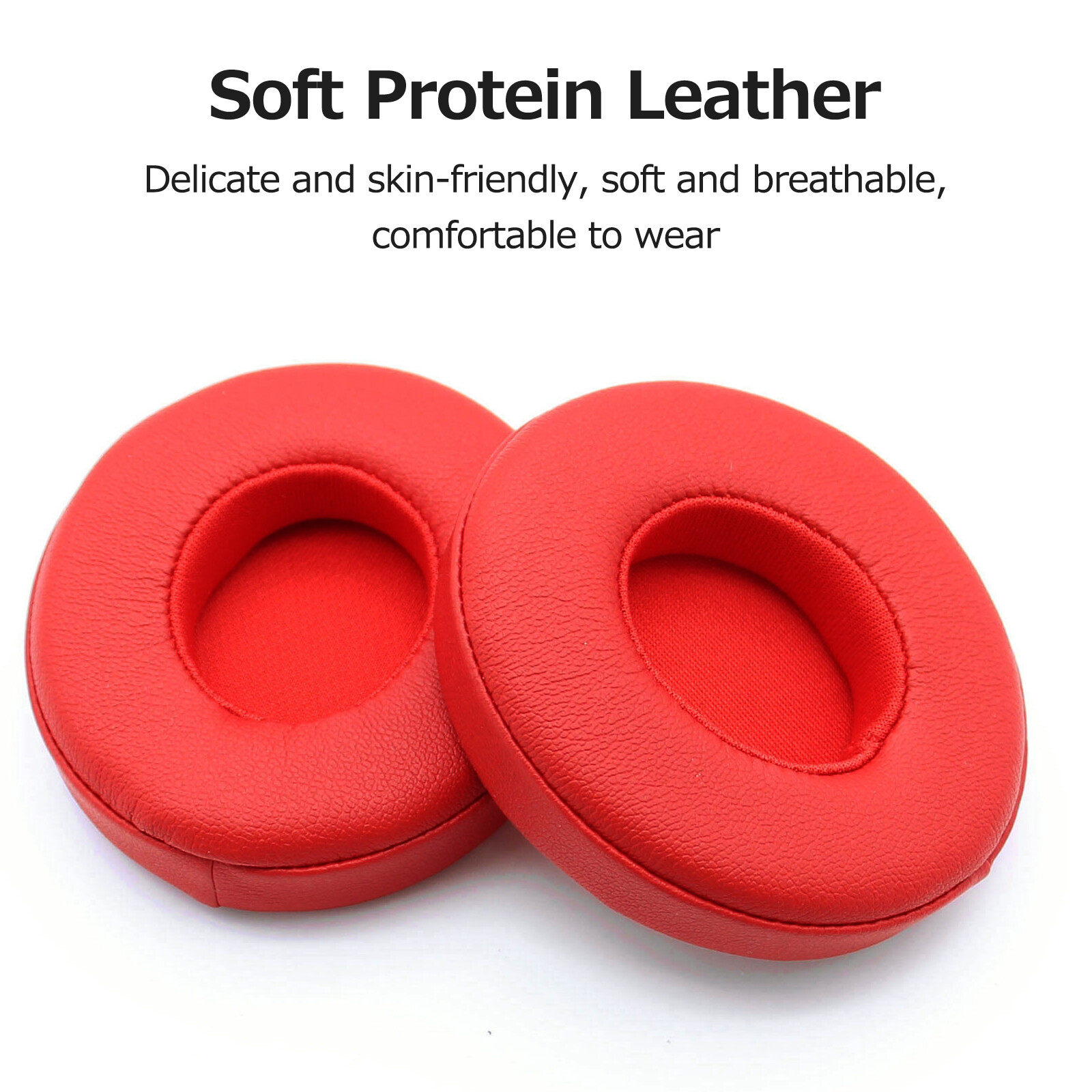 Headset Ear Pads Protective Cover Replacement Protein Memory Foam Ear ...