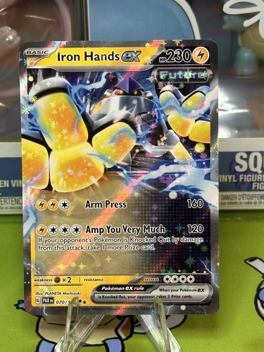 Pokemon TCG Iron Hands EX 070/182 Paradox Rift PARen | eBay