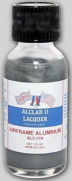 Alclad II 119 1oz. Bottle Airframe Aluminum Lacquer | eBay