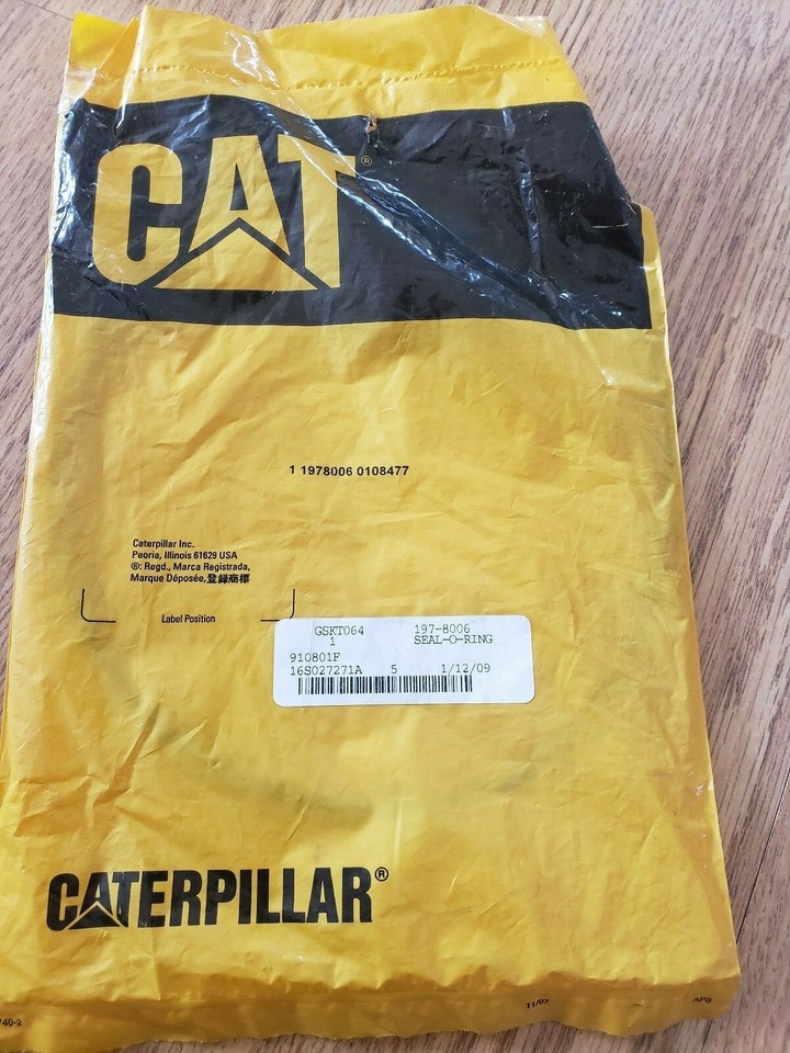 Caterpillar 1978006 Seal | eBay