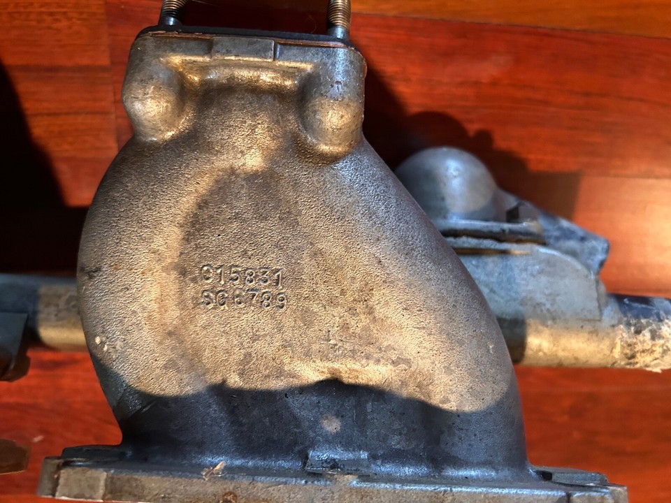 Jaguar E Type Series 1 3.8 triple carb intake set | eBay