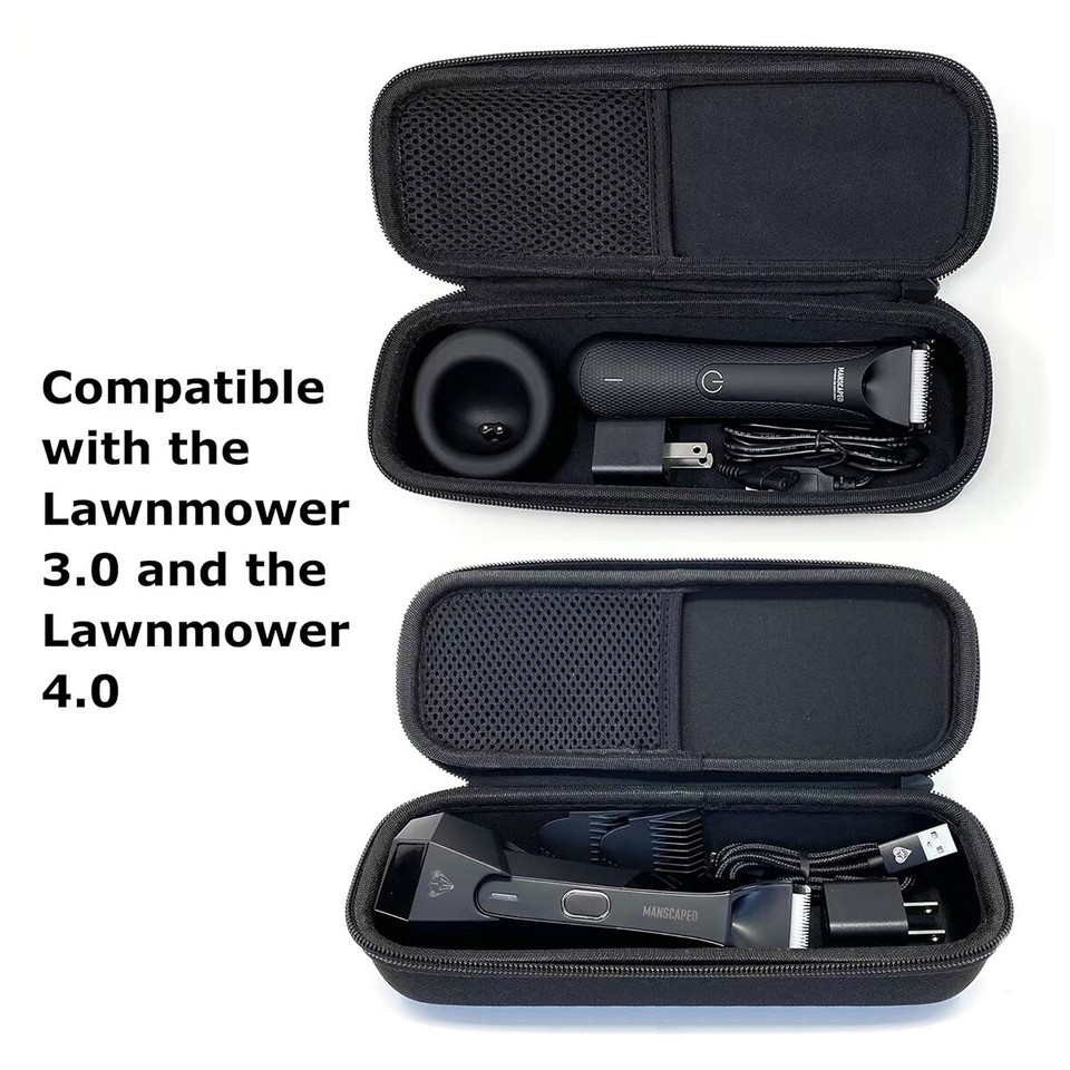 For Manscaped 3.0 / 4.0 Hair Clipper Trimmer Storage Bag EVA Portable ...